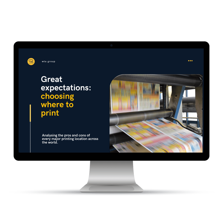 Choosing where to print and the impact it can have