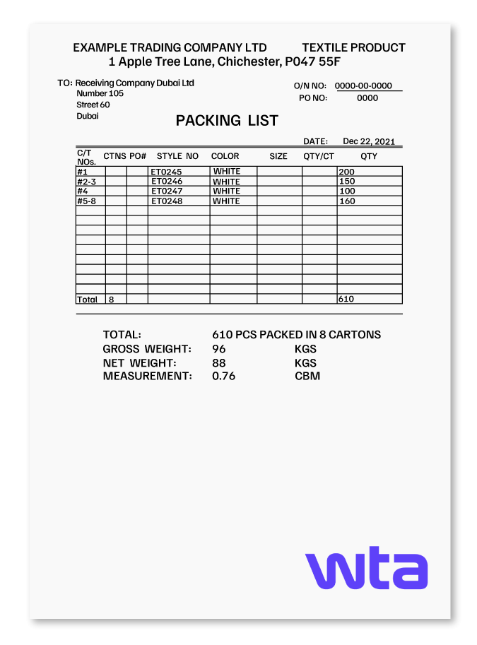 All the Documents Required for International Air Freight